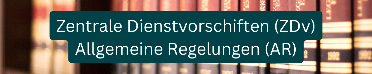 ZDv – AR – Soldatenrecht